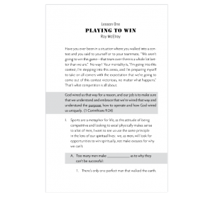 Real Men: Volume 2 (Workbook) | Follow Along with the DVD