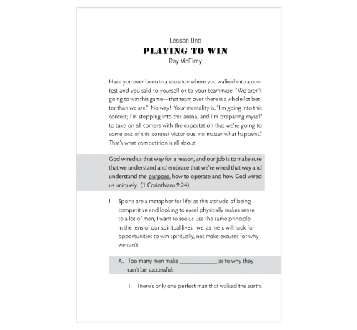 Real Men: Volume 2 (Workbook) | Follow Along with the DVD