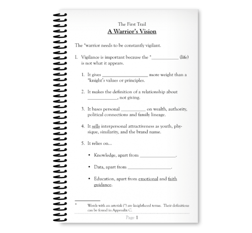 Warrior (Workbook) | Follow Along with the DVD Series