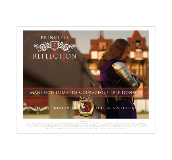 15 Principles of Manhood Posters | Build the Character of a Man of God