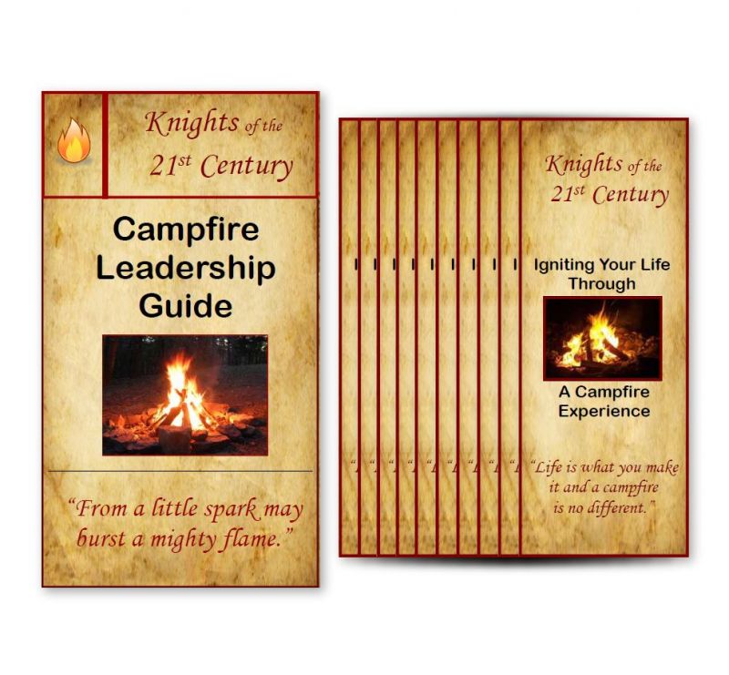 Campfire Leadership Brochure Set | Lead Your Men's Group with Confidence